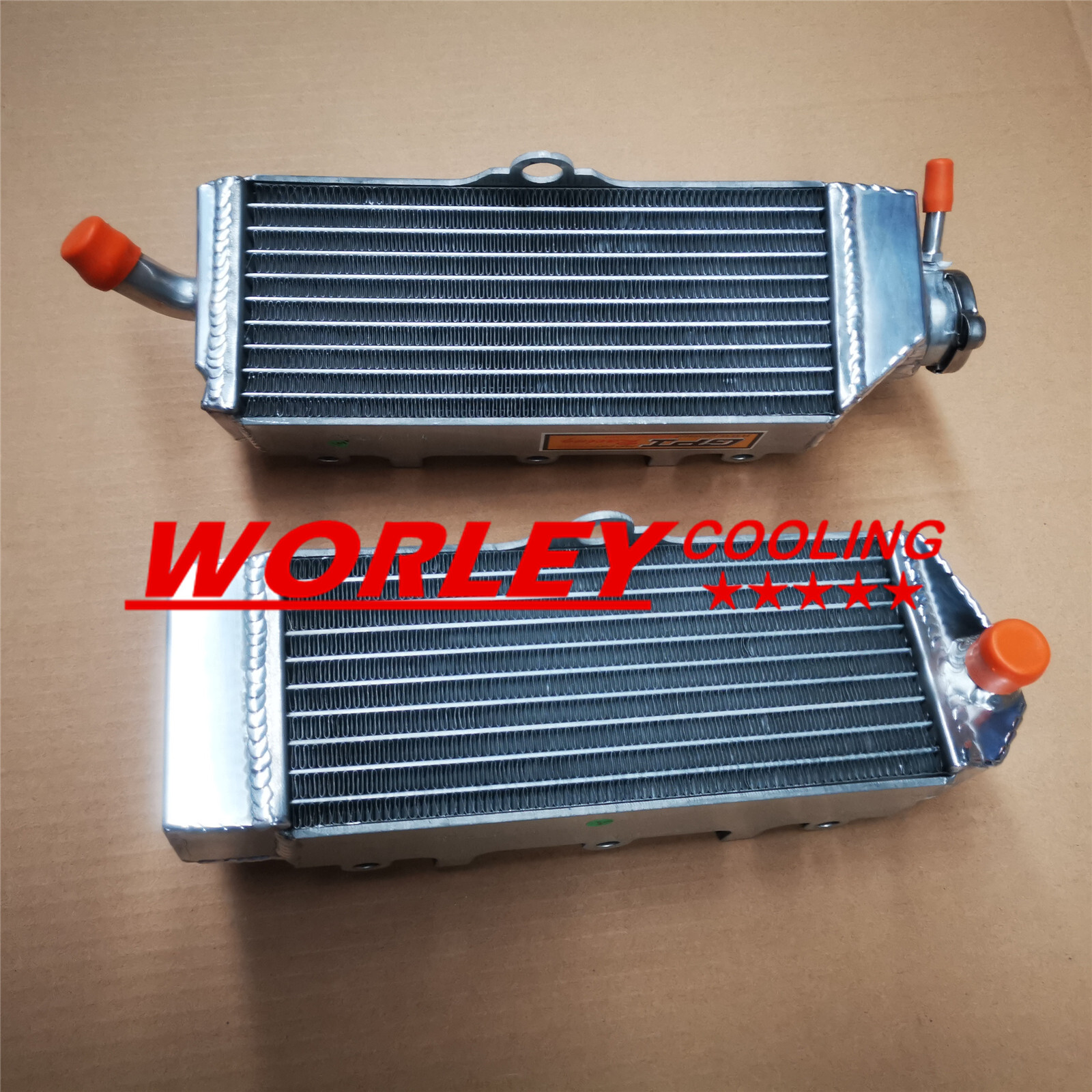 VIC-LH&RH Aluminum Radiator For Suzuki RM250 1988 1989 1990 RM 250 88 ...
