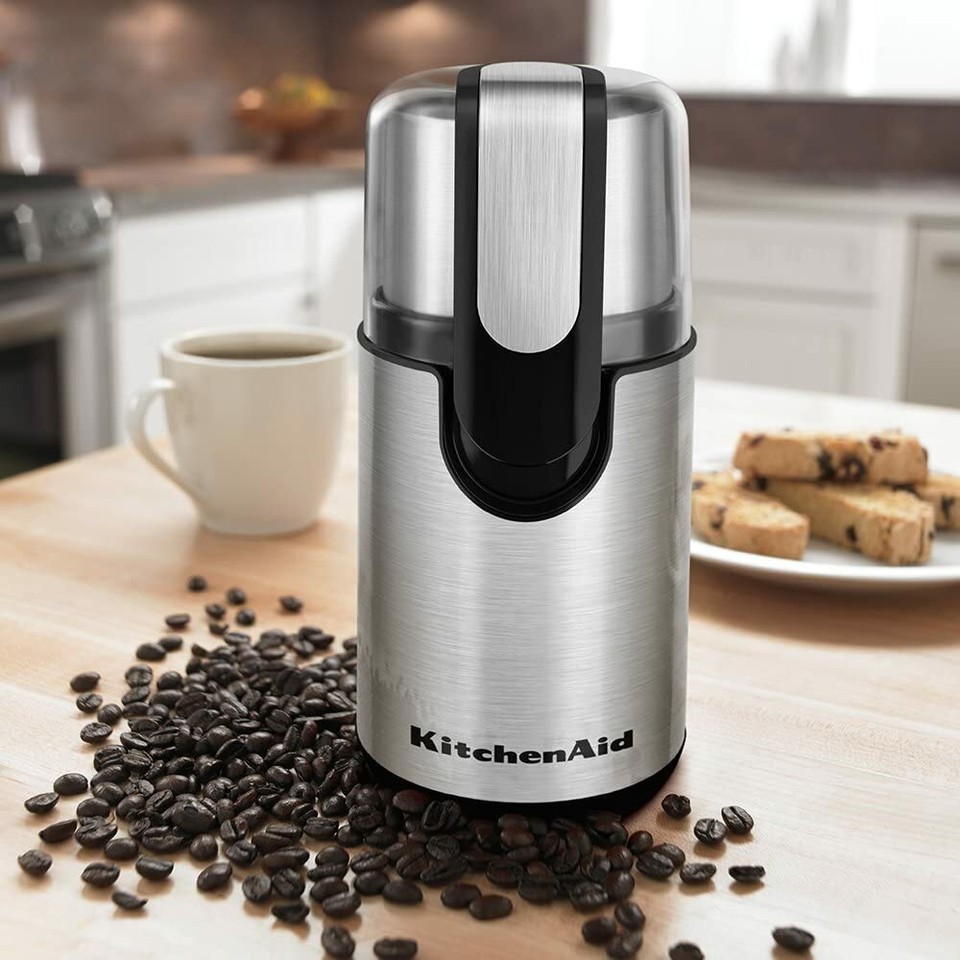 Kitchen Aid BLADE COFFEE GRINDER One Touch Control | Heavy-Duty Motor ...