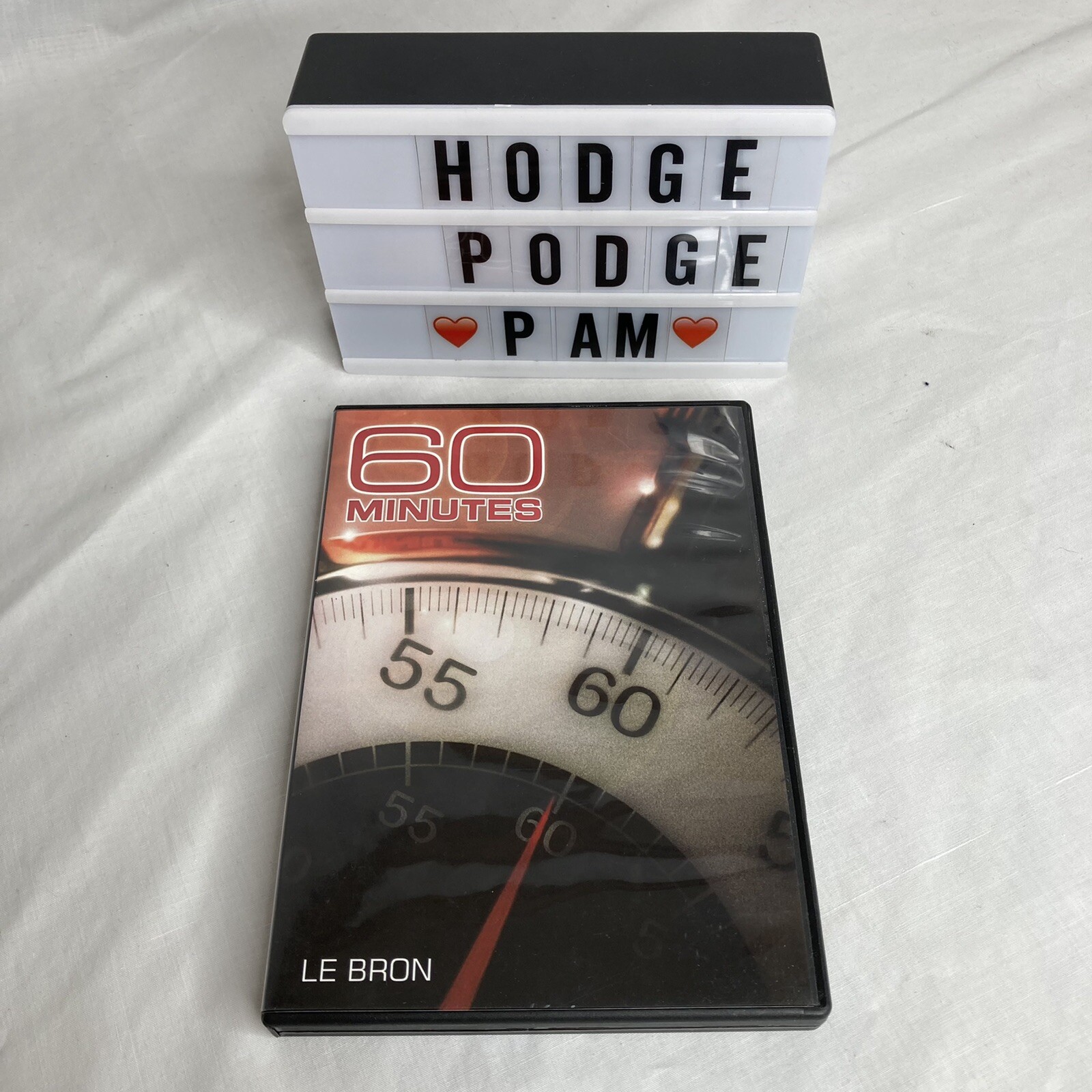 Lebron James 2009 CBS 60 Minutes Interview DVD 50' Underhand Shot ...