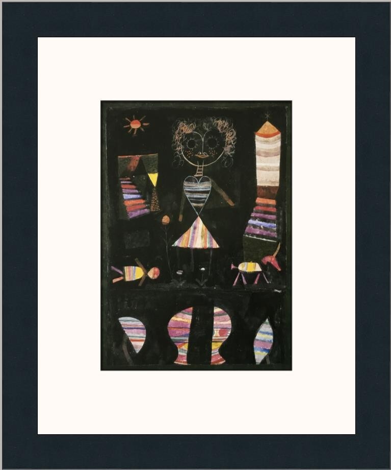 Paul Klee Puppet Theatre Custom Framed Print | eBay