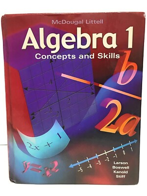 Mcdougal Littell : Algebra 1 Concepts and Skills by Ron Larson 2004 ...