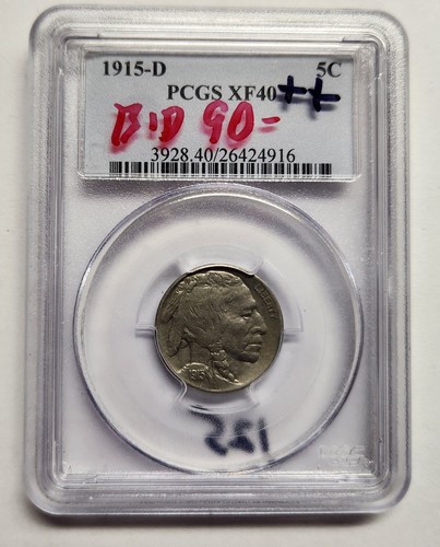 1915-D Buffalo Nickel – PCGS XF 40 | eBay