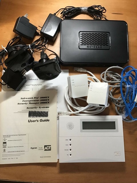 ADT Pulse Gateway Netgear PGZNG1 Security WiFi System Router for sale ...