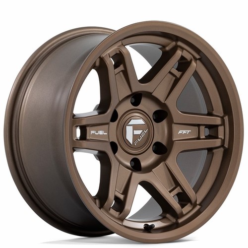 18x8.5" Fuel Wheels D837 Slayer Matte Bronze Off-Road Rims(4 pcs) (S03 ...