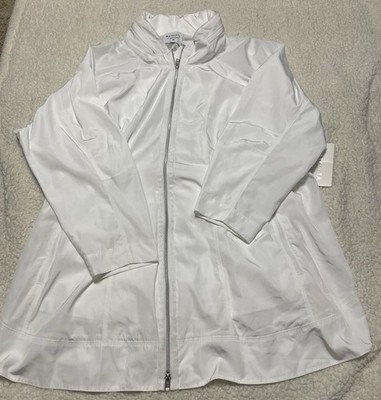 NWT Athleta White Drip Drop Lightweight Jacket Size 3X | eBay