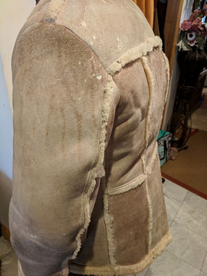 VTG Robert Lewis Brand Genuine Shearling Rancher Coat size 46 | eBay