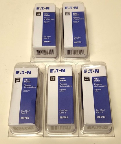 LOT OF 15 EATON CUTLER HAMMER BRFPCS BRFP Type BR Breaker Panel BLANK ...