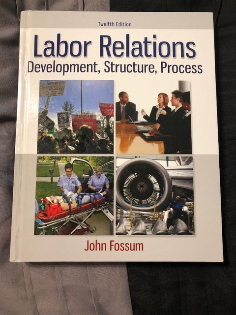 Labor Relations : Development, Structure, Process by John A. Fossum (2014, Hardcover) for sale ...