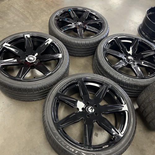 24 Inch Forgiato ESPORRE Black Wheels RIMS Rolls Royce Dawn Ghost ...