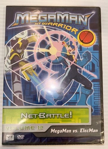 2007 Viz Media Mega Man NT Warrior Vol. 12 DVD Sealed Rare OOP ...