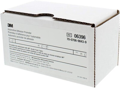 3m 3M-6396 Automotive Adhesion Promoter, Sponge Applicator Packet 06396 ...
