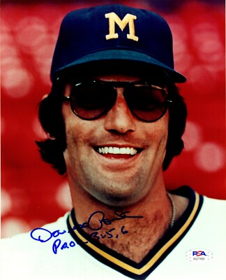 Darrell Porter autographed signed inscribed 8x10 photo MLB Milwaukee ...