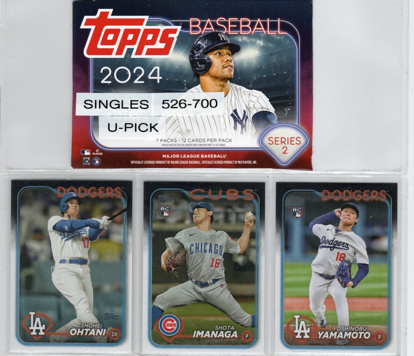 2024 Topps Series 2 Singles 526-700 U-Pick Complete Your Set | eBay