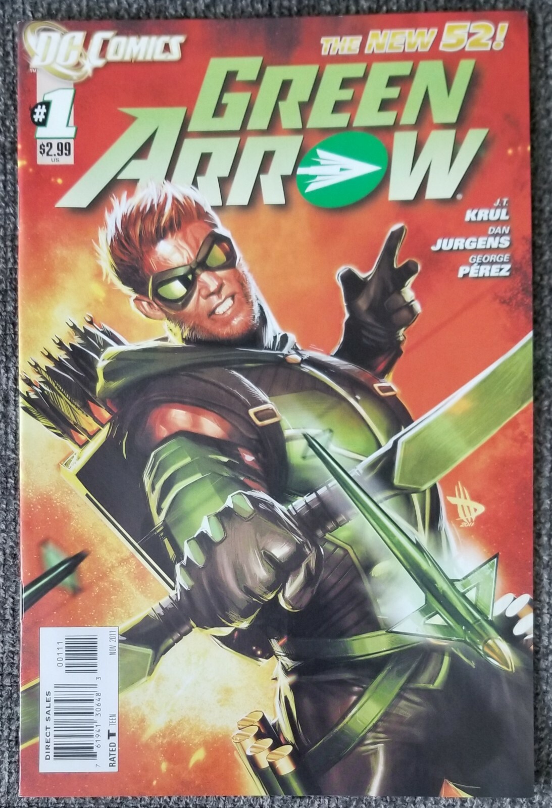 Green Arrow Comic Strip