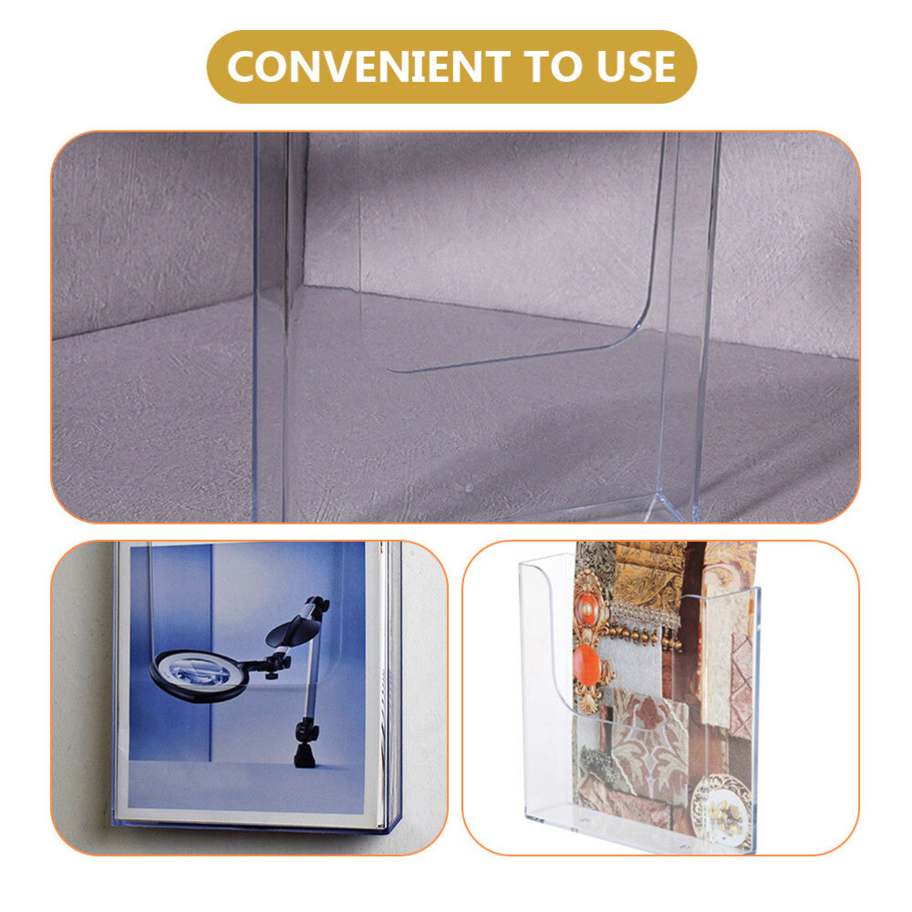 Pamphlet A5 Display Catalog Rack Shelf Decor Office Desk Folder File | eBay