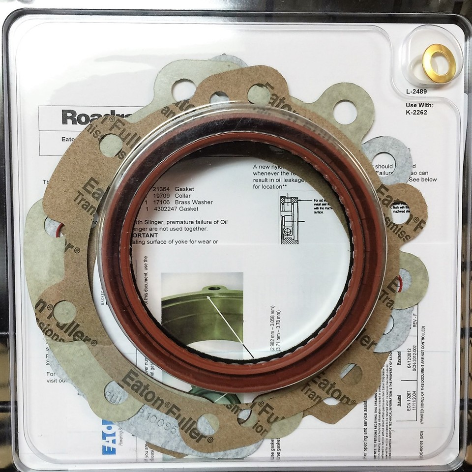 K2262 New Eaton Fuller OIL SEAL KIT - OEM K-2262 | eBay