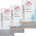 Wella Color charm Hair Toner T10 T11 T15 T18 T27 T28 T35 ( 1.4 /FL OZ ...