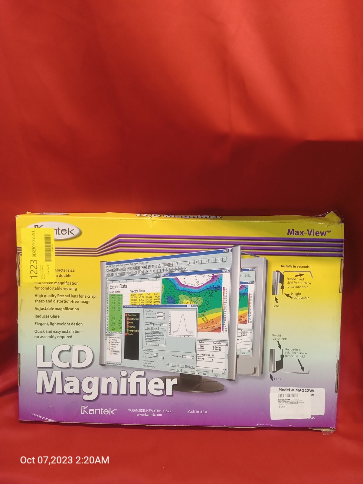 Kantek+MAG22WL+LCD+Monitor+Magnifier+Filter for sale online | eBay