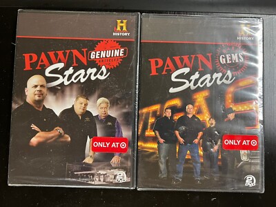Pawn Stars DVD Lot (2) Rare Gems & Genuine Articles Both 2 DiscSets New ...