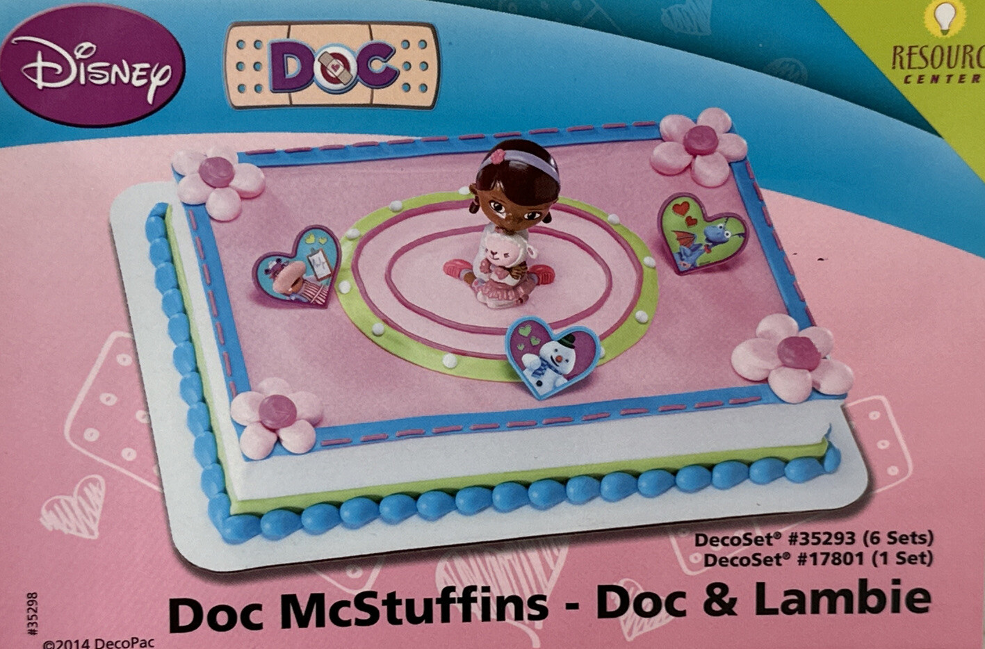 Doc Mcstuffins Cake Topper Kit