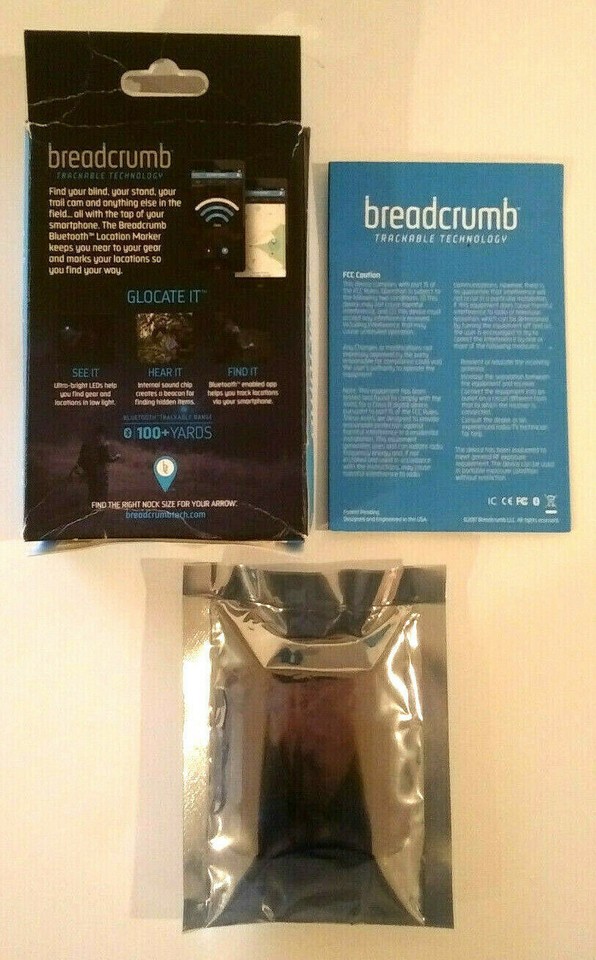 Breadcrumb Bluetooth Location Marker Beacon LMA-00-01 Archery Hunting ...
