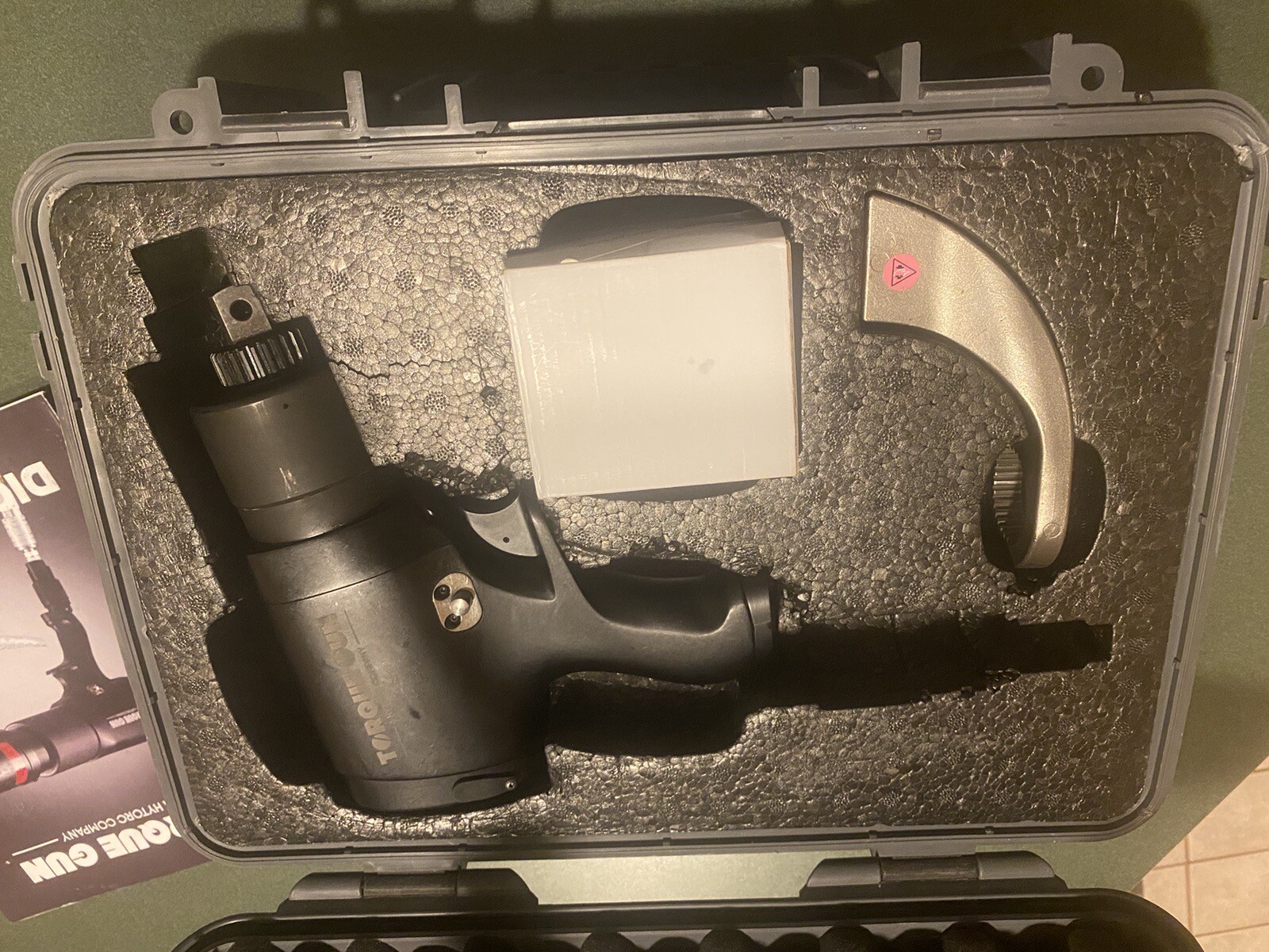 Hytorc JGUN-D.5 Digital Pneumatic Torque Gun 135-500 Ft. Lbs. w/ Case ...