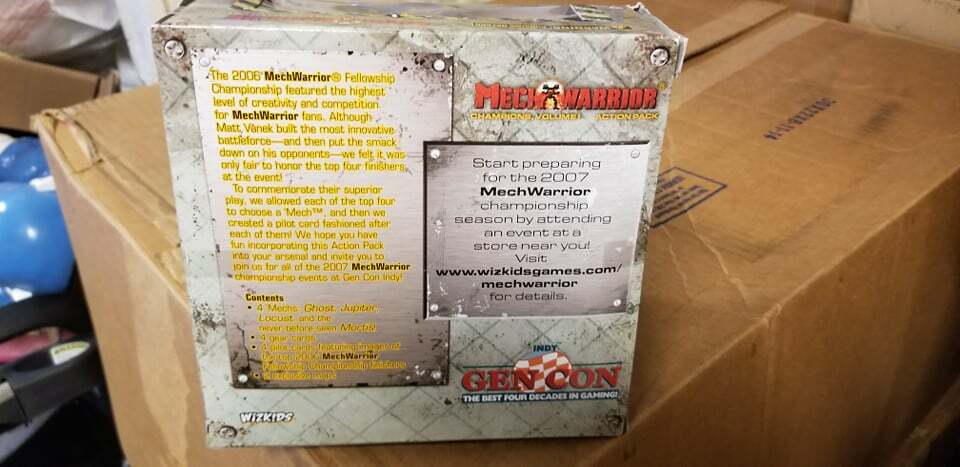 Mechwarrior Age of Destruction Champions Action Pack Vol 1 Sealed | eBay