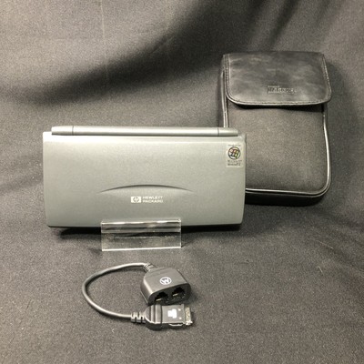 Hewlett Packard HP 320LX Windows Palmtop PC - Tested Working w/ Bag ...