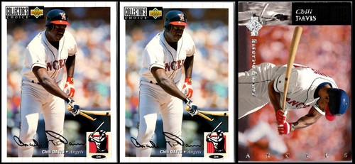 1994 Chili Davis (3) Card Lot - EXCLUSIVE OFFER – ACT QUICK! | eBay