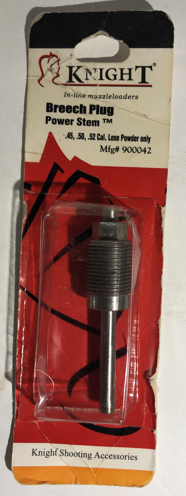 Knight Power Stem Breech Plug #900042 .45, .50, .52 CAL,DISC Extreme ...