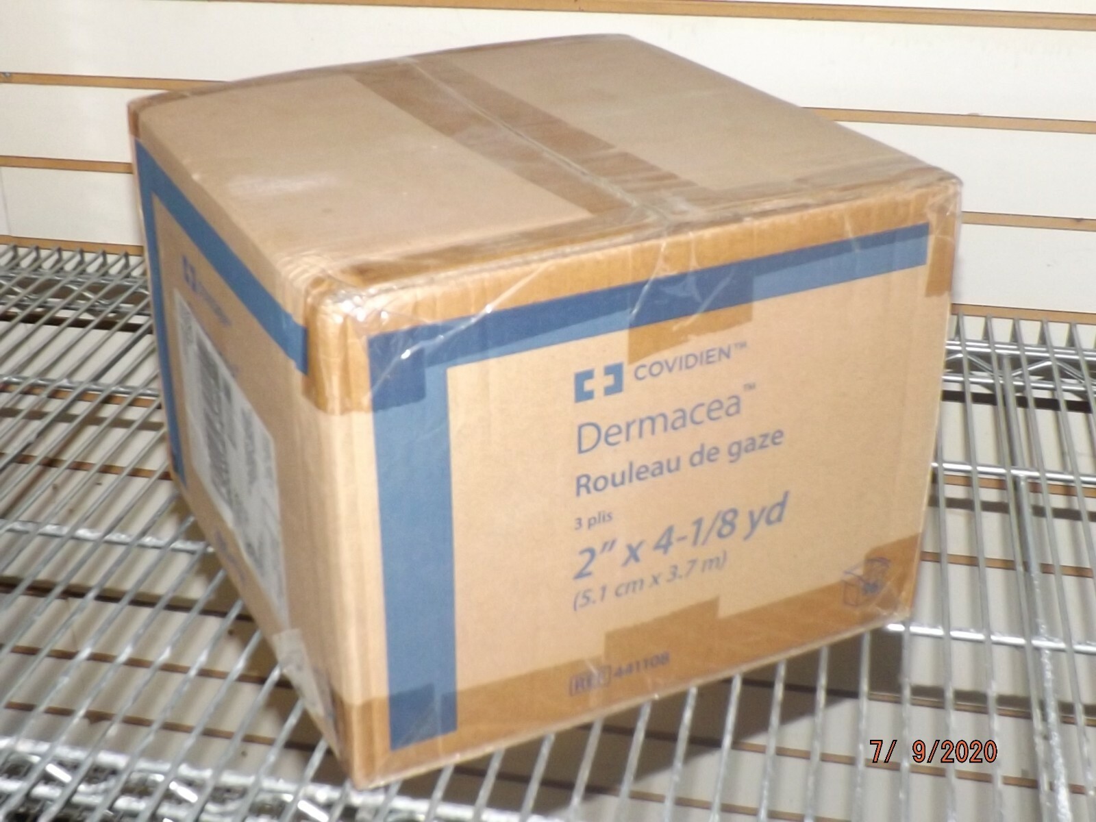 Case of Covidien DEMACEA Bandage Roll 2"x4-1/8 yd. 3 ply. 96 per case ...