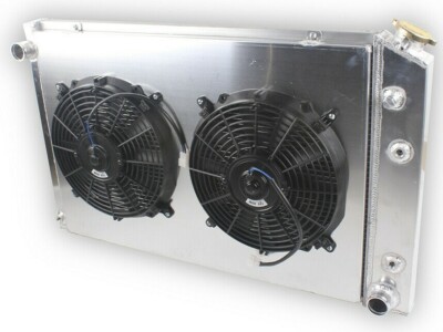 3-Row Aluminum Radiator+Shroud+2Fan For 73-87 Chevy C/K C10 C20 C30 GMC ...