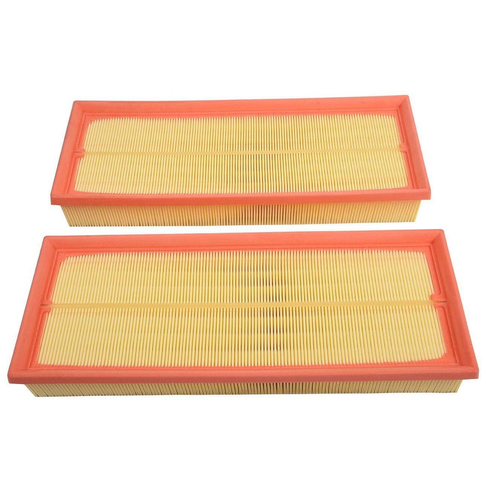 2Pcs Engine Air Filter Fits Mercedes-Benz C240 C280 C300 C320 E320 E350 ...