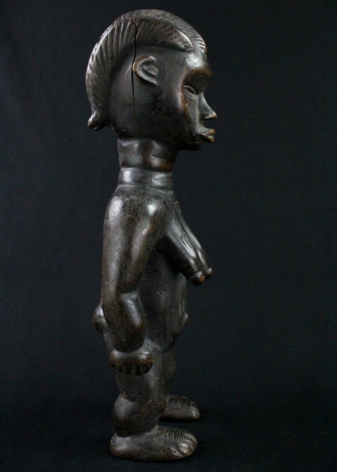 Art African Antiquity Primitive - Statue Dan Lu Me - Ivory Coast - 32 ...