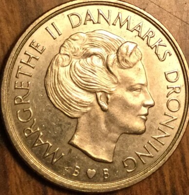 1980 DENMARK 1 KRONE COIN | eBay