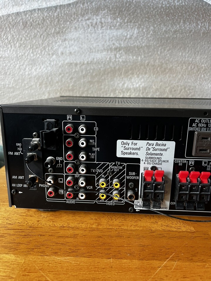 Panasonic SA-HT210 Stereo Receiver Tuner AM/FM 5 Channel Tested No ...