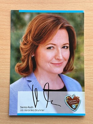 Senta Auth - Dahoam is Dahoam - Autogrammkarte original signiert ...