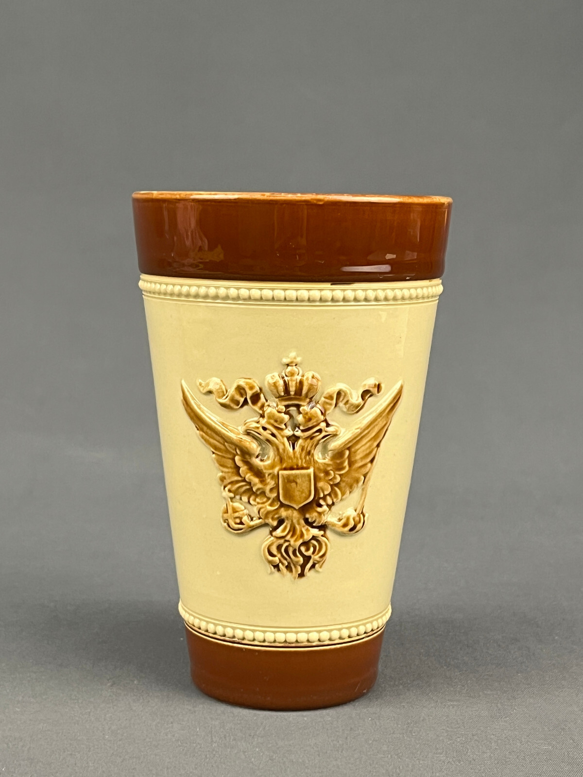 Sarreguemines France Stoneware Russian Tsar Nicholas II Coronation ...