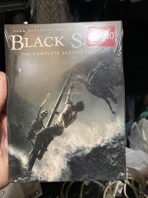 Black Sails: The Complete 2nd Season DVD pirates Starz TV series box ...