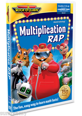 ROCK n LEARN - Multiplication Rap - Award Winning Educational DVD (NEW ...