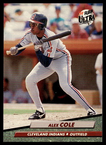 1992 Fleer Ultra #345 Alex Cole Cleveland Indians | eBay
