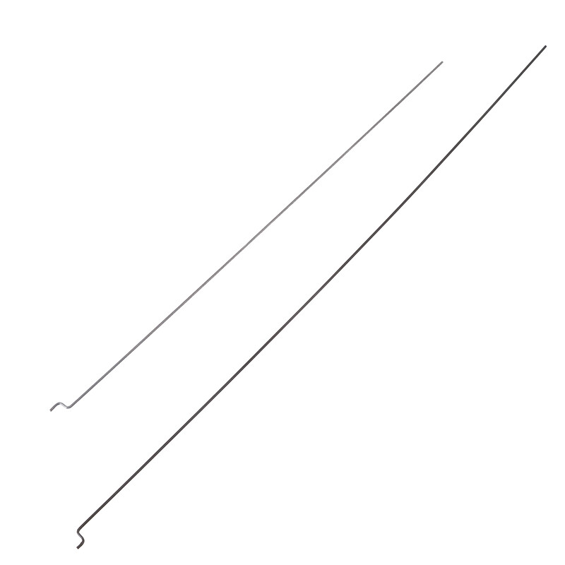 10Pcs Z type D1.2mm steel wire push pull rod pushrod for rc aircraft ...