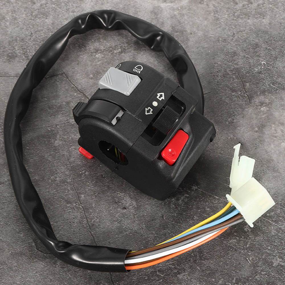 SPG Motorcycle Handlebar Control Switch Headlight Turn Signal Light ...