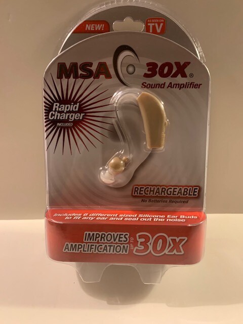 Msa Hearing Amplifier