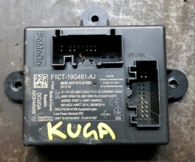 FORD KUGA 2017-2019 KEYLESS ENTRY MODULE F1CT19G481AJ | eBay UK