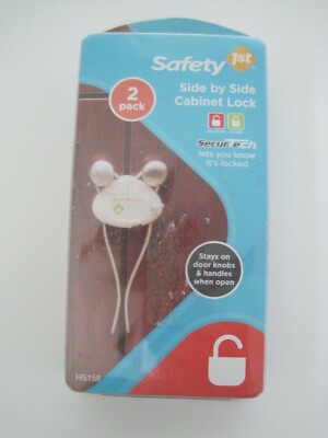 Safety 1st Side By Side Cabinet Lock 2 Pack Secure Tech NIB | eBay