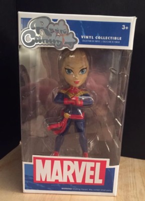 Funko Rock Candy Marvel Comics - Captain Marvel Vinyl Collectible ...