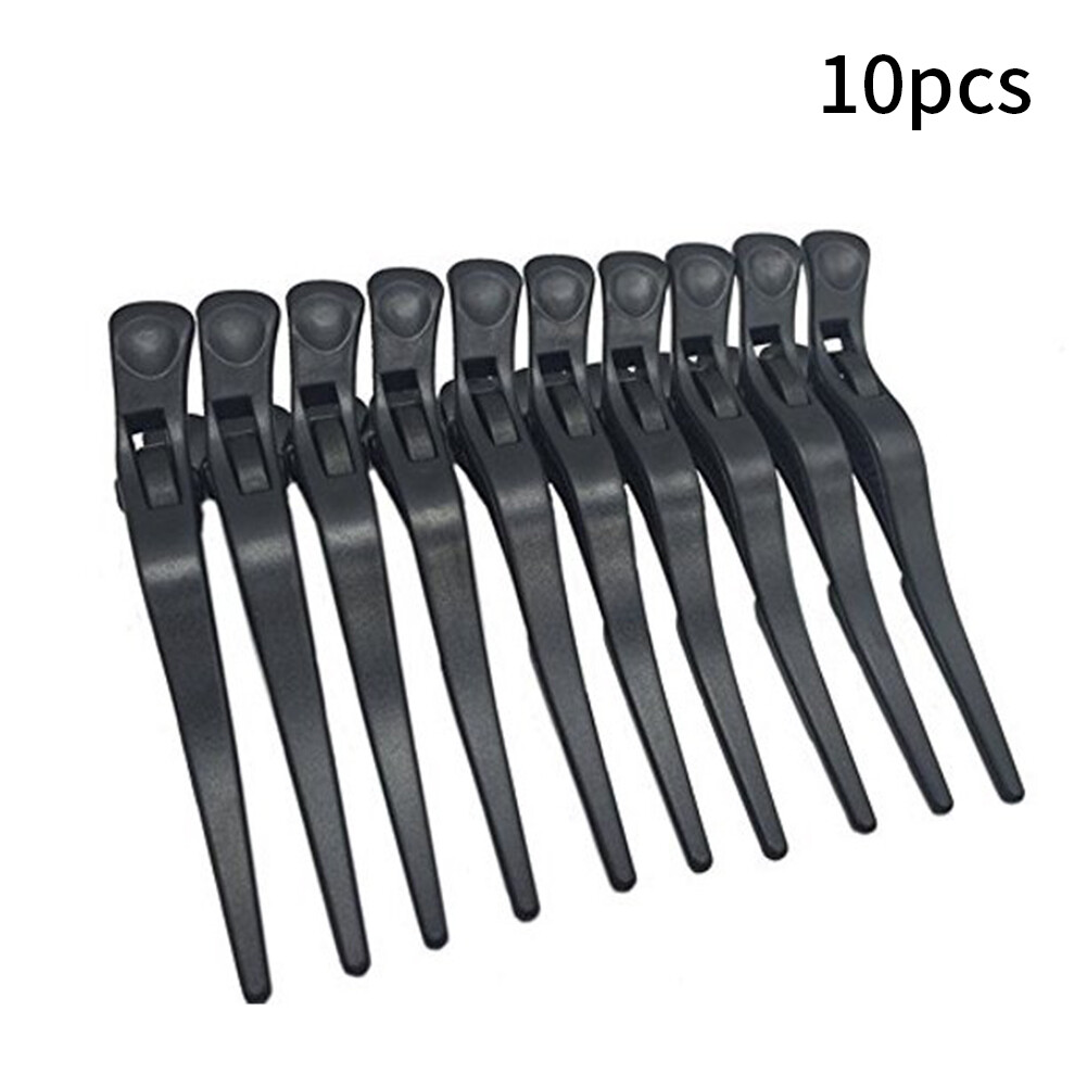 10pcs Non Slip Styling Tool Plastic Hair Sectioning Clip Straightening ...
