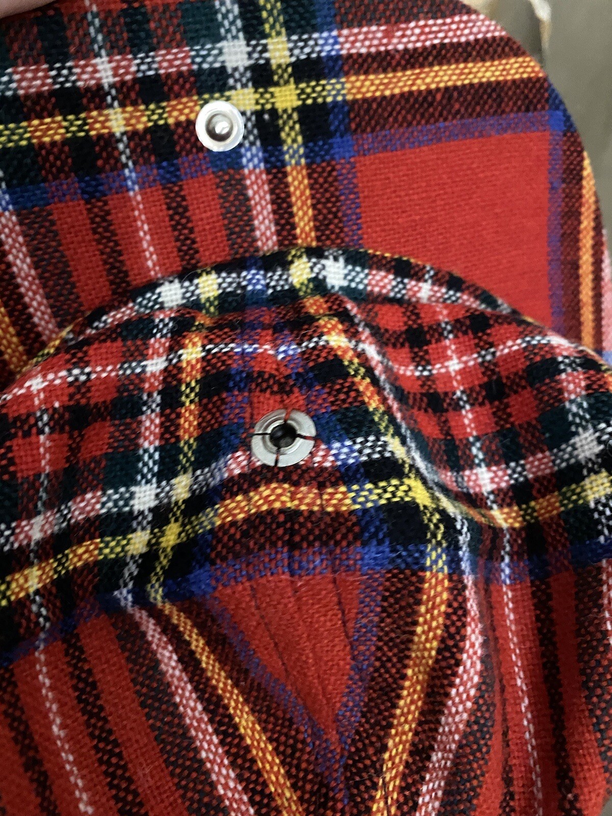 Red Plaid Wool CALHOUN Tartan Bonnet Scottish Tam Beret Hat Kilt Cap ...