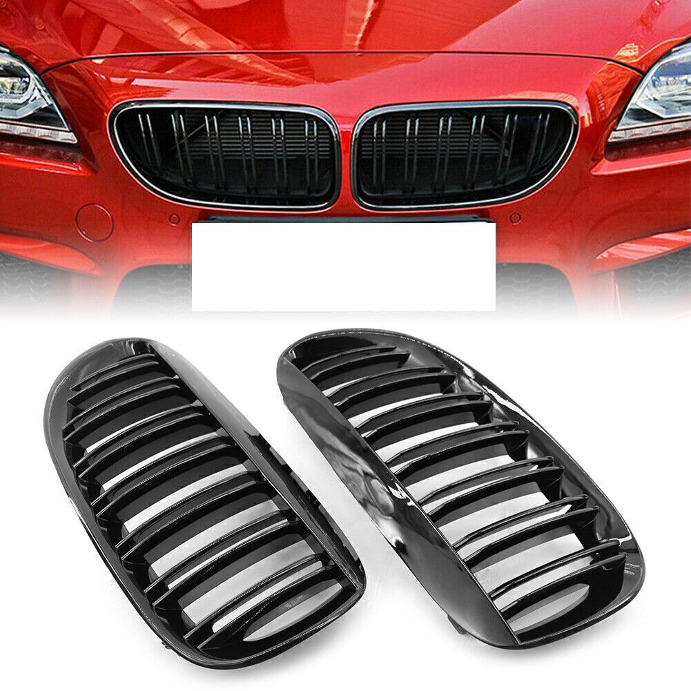 2PCS Front Kidney Bumper Grille 51137077932 Fit BMW E63 Coupe M6 E64 ...